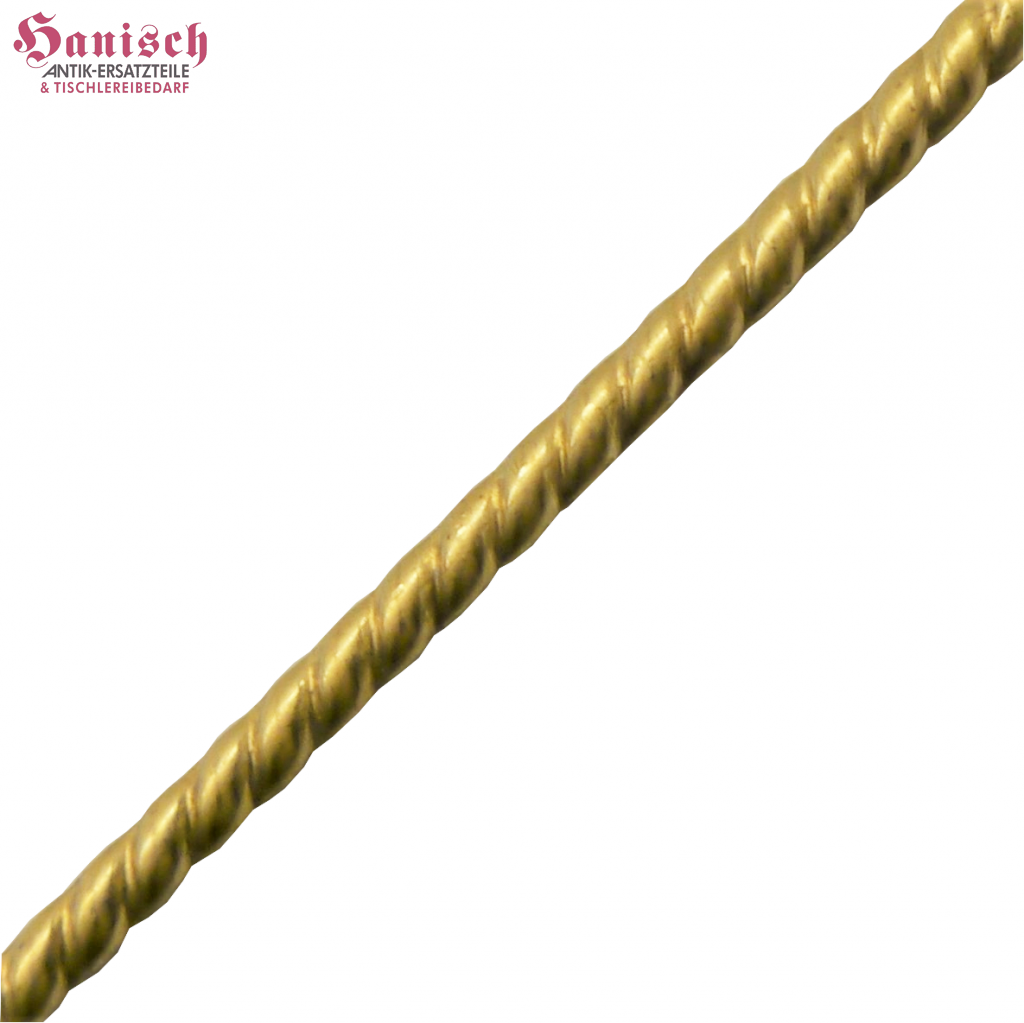Zierstab Messing: Messing Zierleiste als Stab | 24085